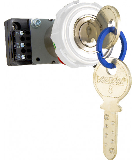 Switch Key KABA Sprinte Lift Contact à clef Retrait 1 withdrawal ...